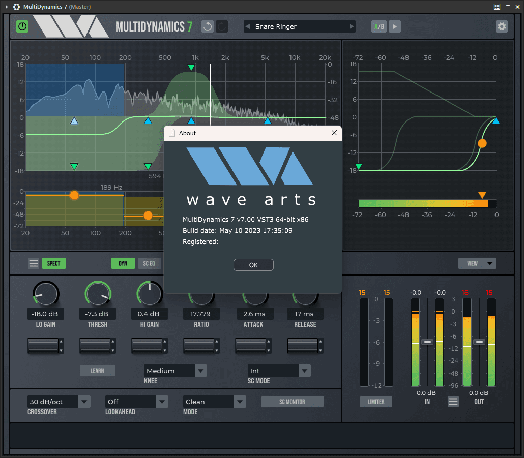 Wave Arts - MultiDynamics 7 v7.00 - TCD (VST, VST3, AAX) [WiN x64 ...